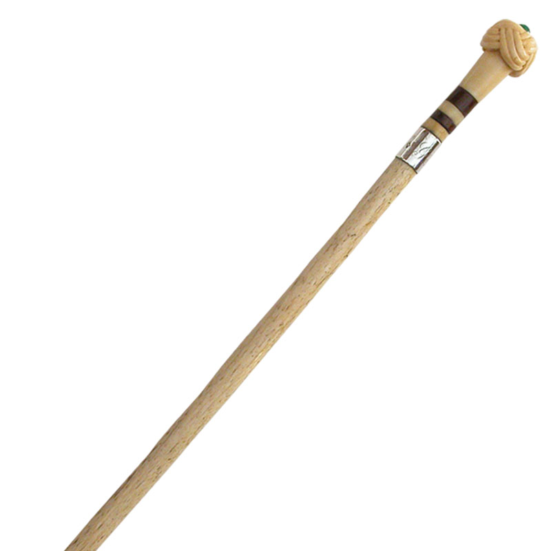 Bone Stick with Ivory Handle - Gilai Collectibles
