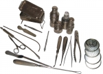 Antique British Surgeon's Medical Bag With 17 Instruments. - Gilai ...