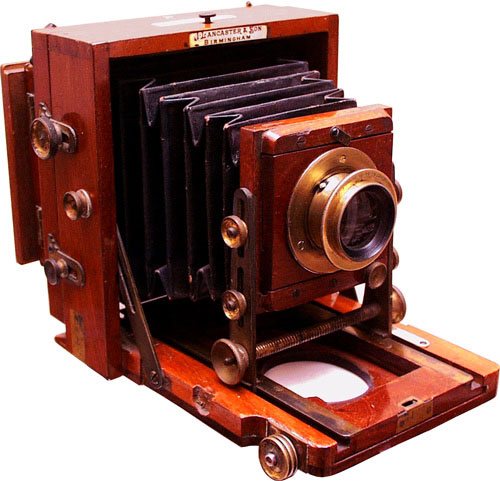 Folding Instantograph Camera By Lancaster 1897. - Gilai Collectibles