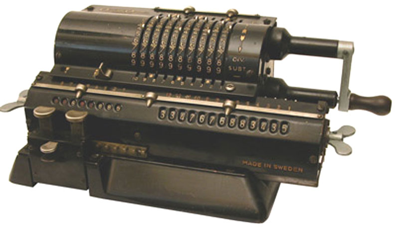 Mechanical Pinwheel ‘Original Odhner’ Calculator Made in Sweden ...