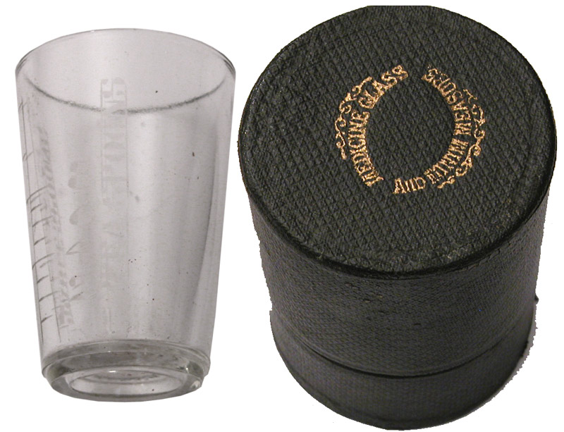 Medication Dosing Glass - Gilai Collectibles